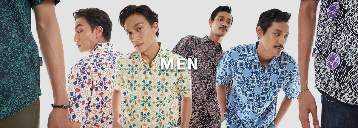 Men's Batik Shirts & Clothing | Kapten Batik Malaysia – Kapten Batik MY