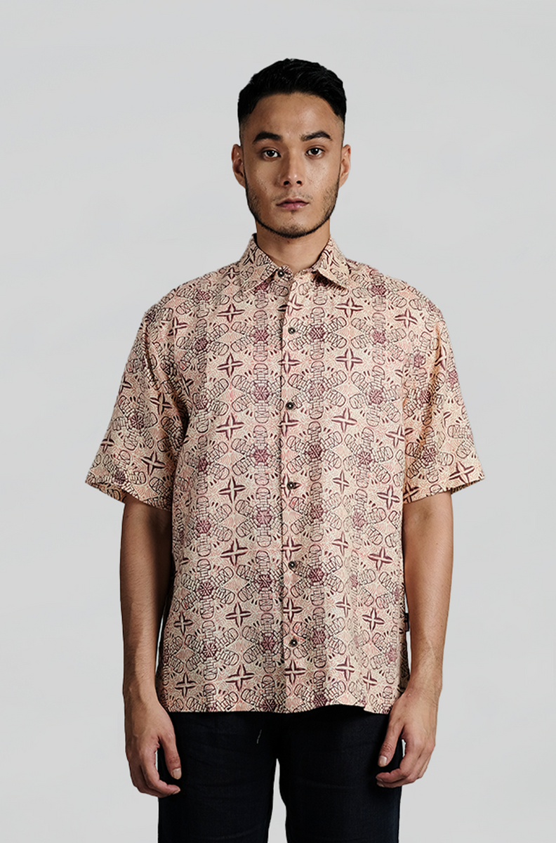 Maharaja Linen Teng Teng in Grenadine – Kapten Batik MY