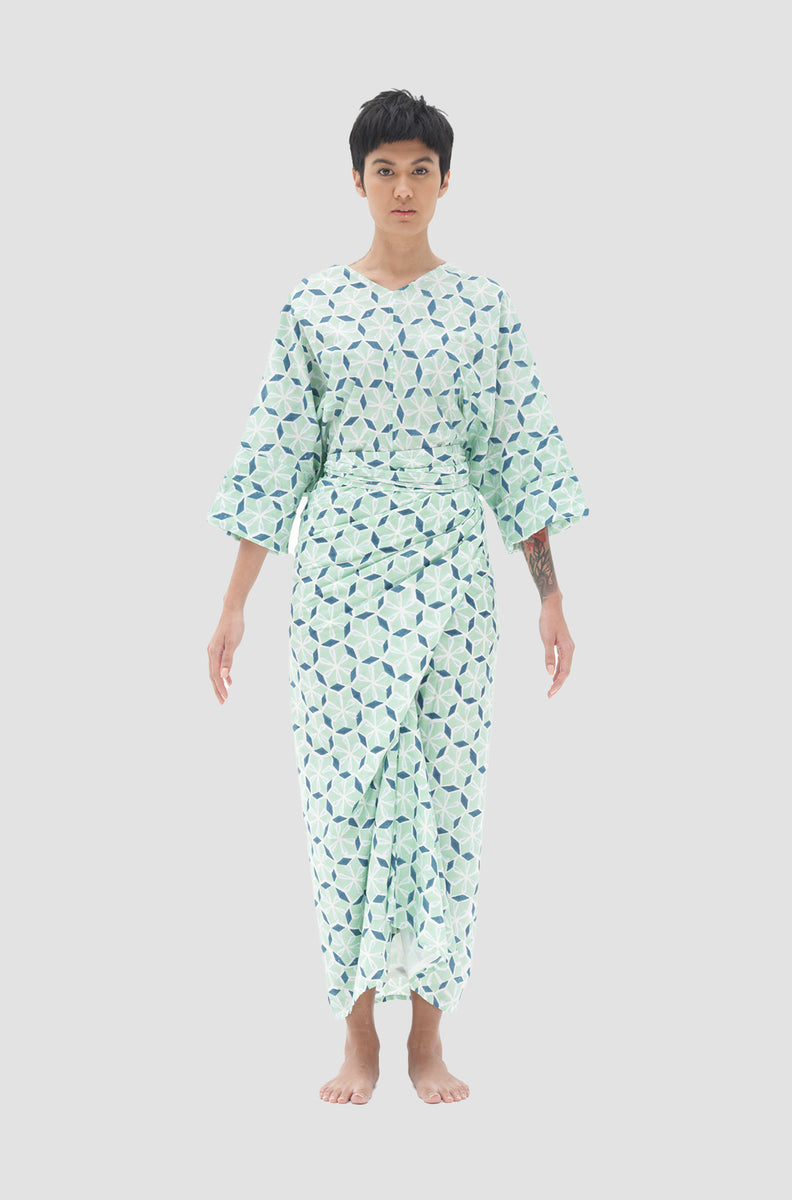 Kapten Batik x Saarat Kaftan Set - Mahas – Kapten Batik MY