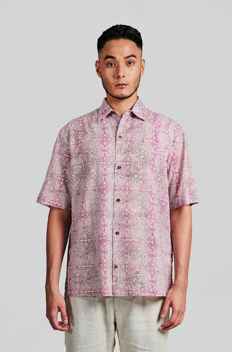 Maharaja Modern Fit Teng Teng in Orchid Haze – Kapten Batik MY