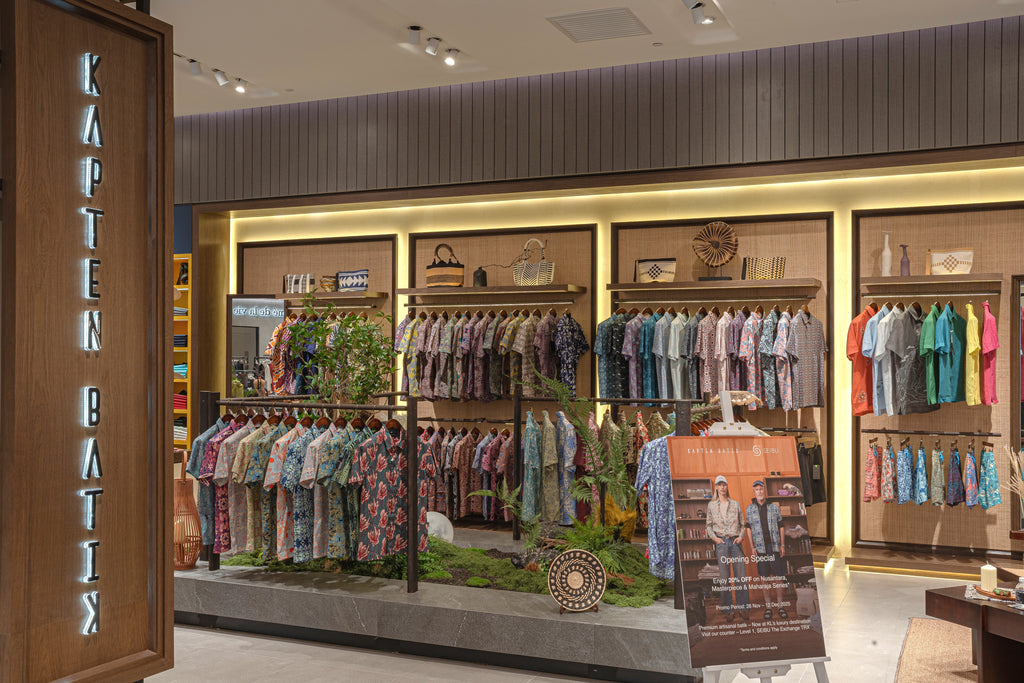 Modern Batik Clothing Store For Batik Fashion | Kapten Batik Malaysia ...